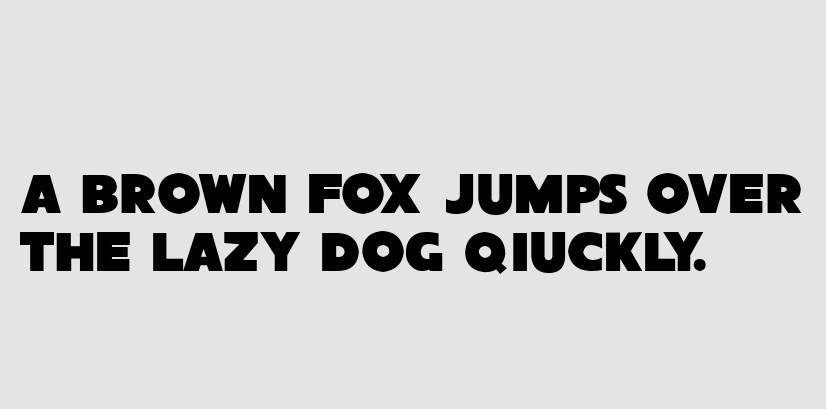 Sans Poster Bold JL English Font | Regular Type - Free Download