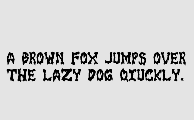 GoreFont English Font | II Type - Free Download
