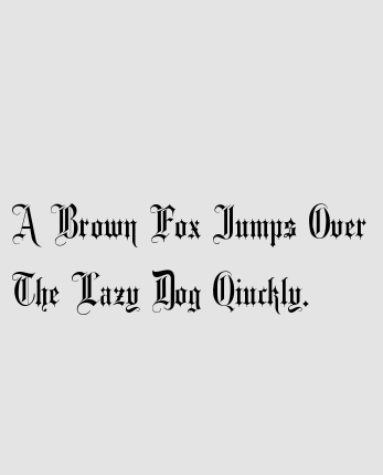 Fancy Card Text English Font | Regular Type - Free Download
